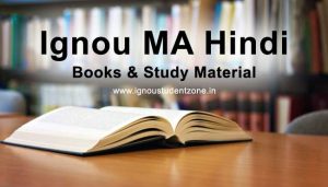 Ignou MA Hindi Books & Study Material free (MHD) - Ignou Student Zone