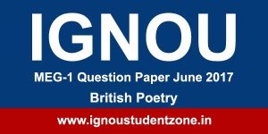 IGNOU MEG 14 Question Papers - Ignou Student Zone